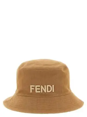 Fendi Reversible Bucket Hat - Brown
