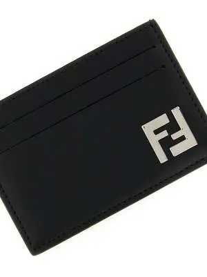 Fendi Slim Squared Ff' Card Holder
