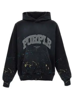 PURPLE BRAND Embroidered Hoodie