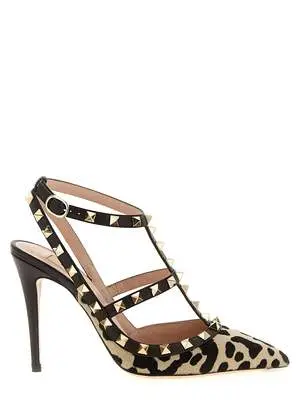 Valentino Garavani Rockstud Nappa Pumps - Multicolor