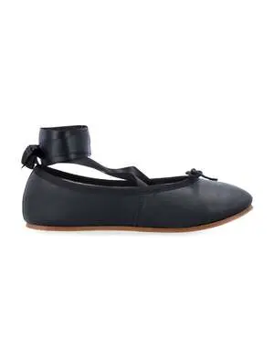 Repetto Ballerina Flats With Tie Fastening
