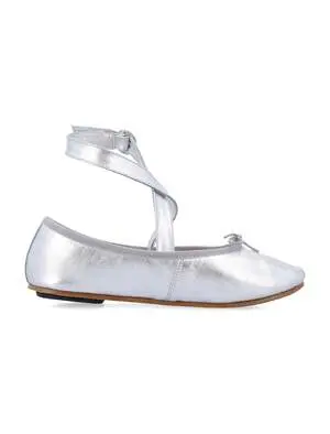 Repetto Silver Tone Shoes For Women