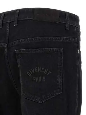 Givenchy Straight Leg Cotton Denim Jeans