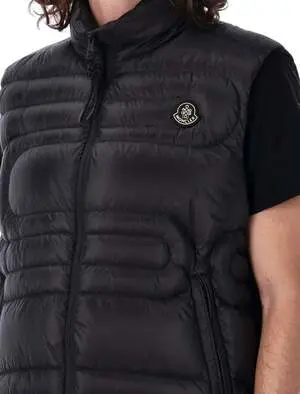 Moncler Emeishan Snake-quilted Down Gilet