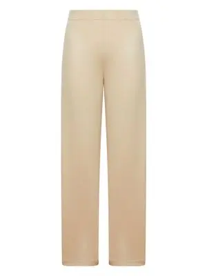 Max Mara Wide Leg Jersey Trousers