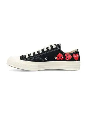 COMME DES GARCONS CONVERSE Comme Des Garçons X Converse Multi Heart Low Top Sneakers