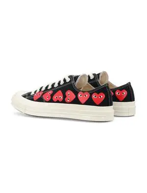 COMME DES GARCONS CONVERSE Comme Des Garçons X Converse Multi Heart Low Top Sneakers