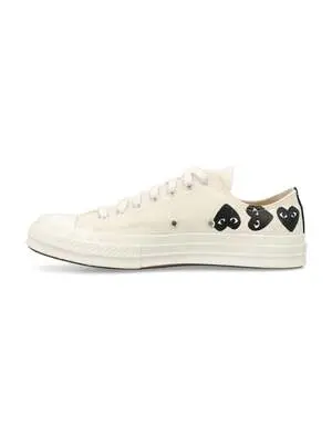 COMME DES GARCONS CONVERSE Comme Des Garcons X Converse Multi Heart Low Top Sneakers