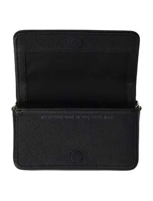 Marc Jacobs Full Grain Leather Mini Bag - Black