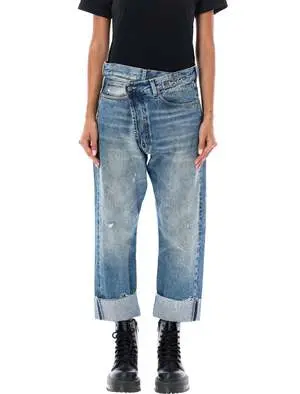 R13 Crossover Jeans