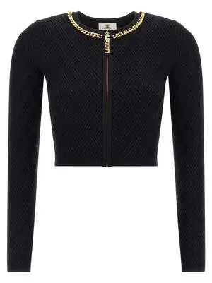 Elisabetta Franchi Medium Knit Cardigans For Women