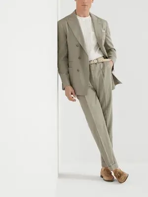 Brunello Cucinelli Silk And Linen Jacket