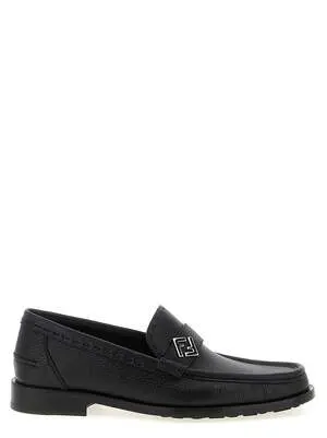 Fendi Mid Calf Loafers
