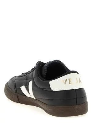VEJA Panenka Leather Sneakers - White/black