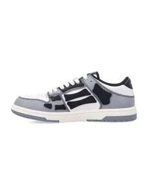 Amiri Varsity Skel Top Low Sneakers - Black