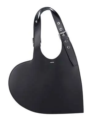 Coperni Leather Heart Tote
