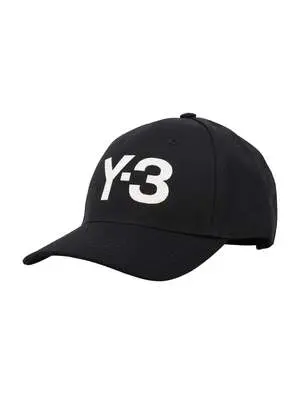 Y3 Classic Logo Cap - Black