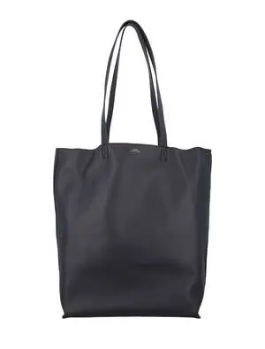 A.p.c. Leather Cabas Maiko Tote Bag