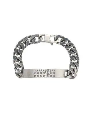 MAISON MARGIELA Chain Link Bracelet - Polished Palladio