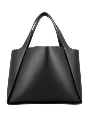 Stella McCartney Logo Alter Mat Tote - Black