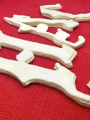 HACULLA. Hooded Distressed Appliqué Wool Sweater