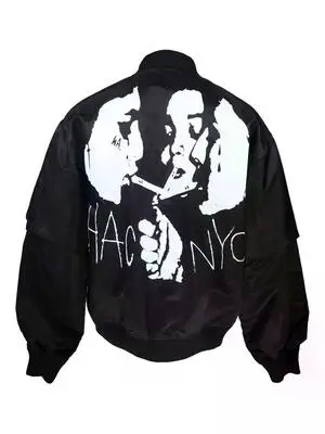 HACULLA. Appliqué-embellished Bomber Jacket