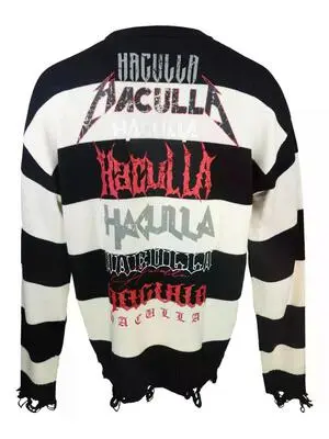 HACULLA. Frayed Striped Jumper