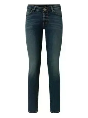 Pinko Logo-embroidered Jeans