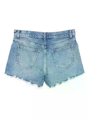REFORMATION Sutton Denim Shorts - Blue