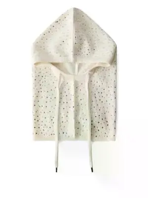Pinko Crystal-embellished Balaclava