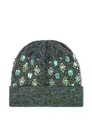 Pinko Jewel-embellished Beanie