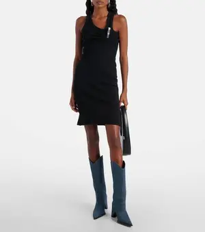 Coperni Bridge Denim Cowboy Boots