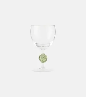 CABANA Demetra Set Of 2 White Wine Glasses - Transparent