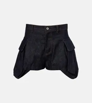 Sacai Button Detailed Shorts For Women