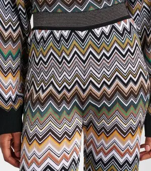 Missoni Zigzag High-rise Flared Pants