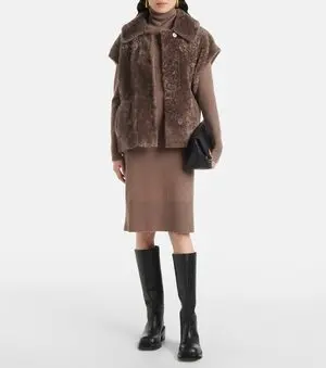 JOSEPH Cashmere Turtleneck Midi Dress