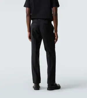 Givenchy Pinstripe Wool Straight Pants