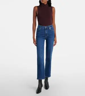 FRAME Straight Leg Jeans