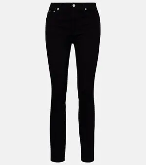 Dolce & Gabbana Mid-rise Skinny Jeans - Black