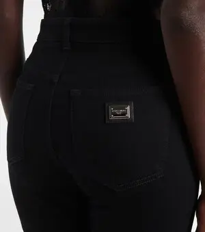 Dolce & Gabbana Mid-rise Skinny Jeans - Black