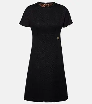 Dolce & Gabbana Wool-blend Minidress