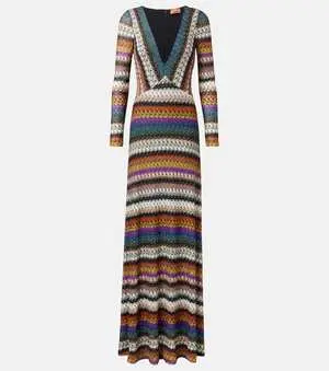 Missoni Long Sleeve Evening Dresses
