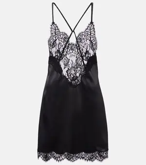 Dolce & Gabbana Lace Trimmed Sleepwear For Women