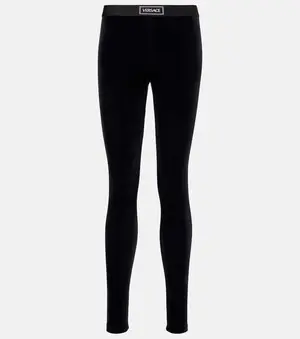 Versace Logo Leggings For Women