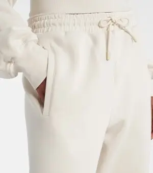 Adidas By Stella McCartney Logo Fleece Sweatpants - White