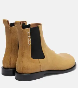 JW Anderson Suede Ankle Boots - Yellow