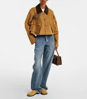 JW Anderson Suede Ankle Boots - Yellow