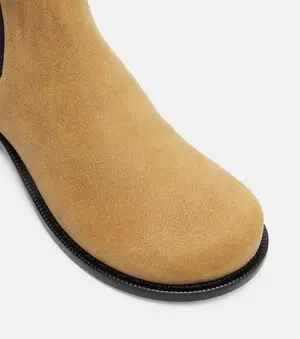 JW Anderson Suede Ankle Boots - Yellow