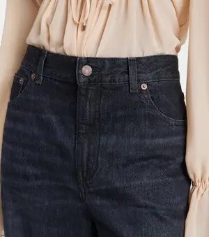 Chloé High-rise Wide-leg Jeans - Black