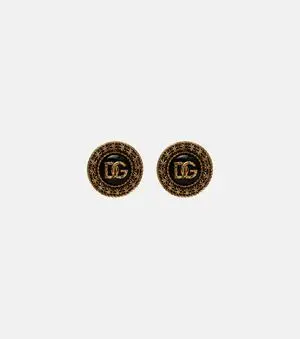 Dolce & Gabbana Dg Clip-on Earrings - Black